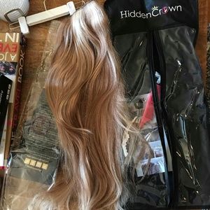 hidden crown hair | Accessories | Hidden Crown Layers Hair Extensions ...